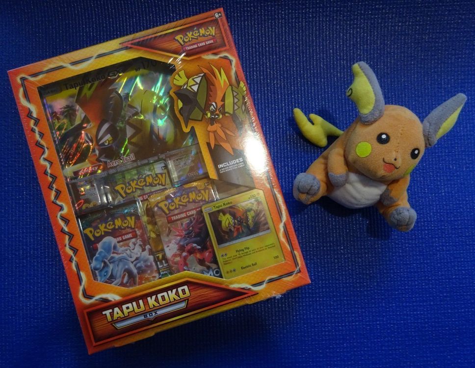 Pokémon TAPU KOKO Box, XY FATES COLLIDE (Neu und originalverpackt) in ...