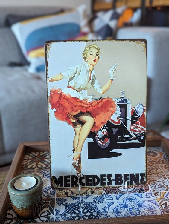 Retro metal sign Mercedes Benz (Gebraucht) in Schlieren für CHF 10 ...