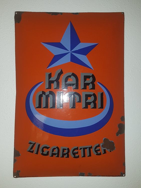 WERBUNG EMAILLE 1920 EMAILLE SCHILD BERLIN SELTE EMAILSCHILD | Kaufen ...