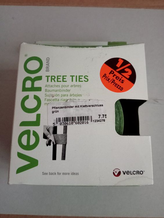 Velcro Pflanzenbinder grün 5mx50mm Baumbefestigung neuwertig | Kaufen ...