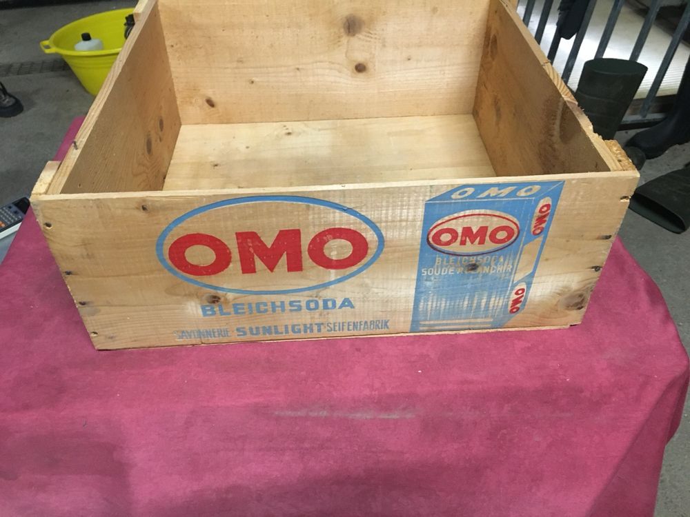 Ancienne caisse OMO | Kaufen auf Ricardo