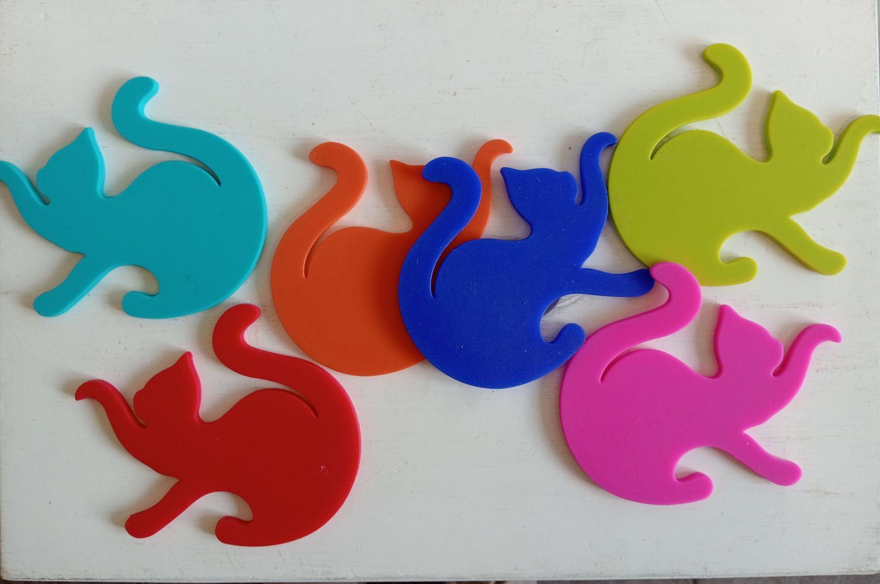 Pylones Entrechats Untersetzer Set Katze Form Silikon Top! (Gebraucht ...
