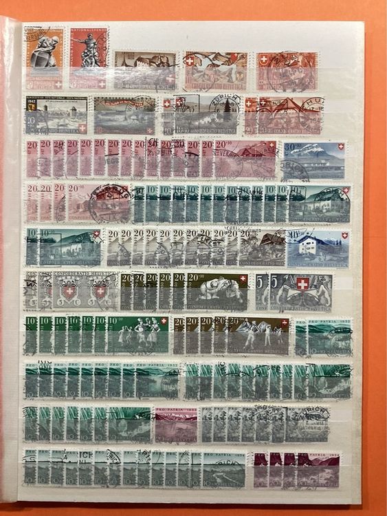 Grosses🇨🇭Lot Pro Patria gestempelt | Kaufen auf Ricardo