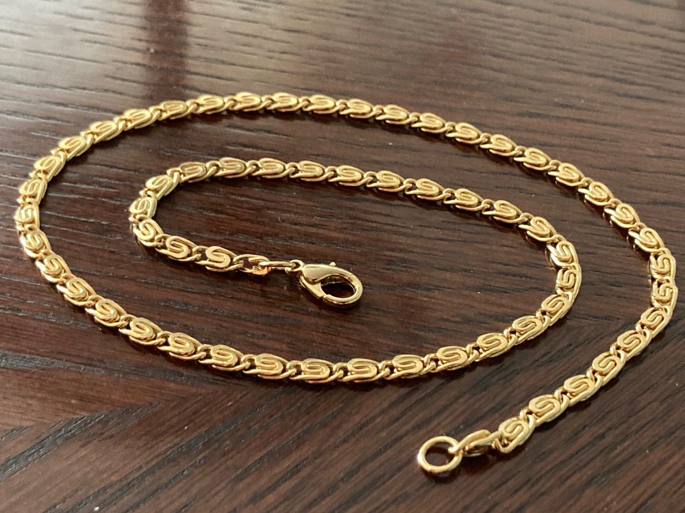 Collier en métal doré | Kaufen auf Ricardo