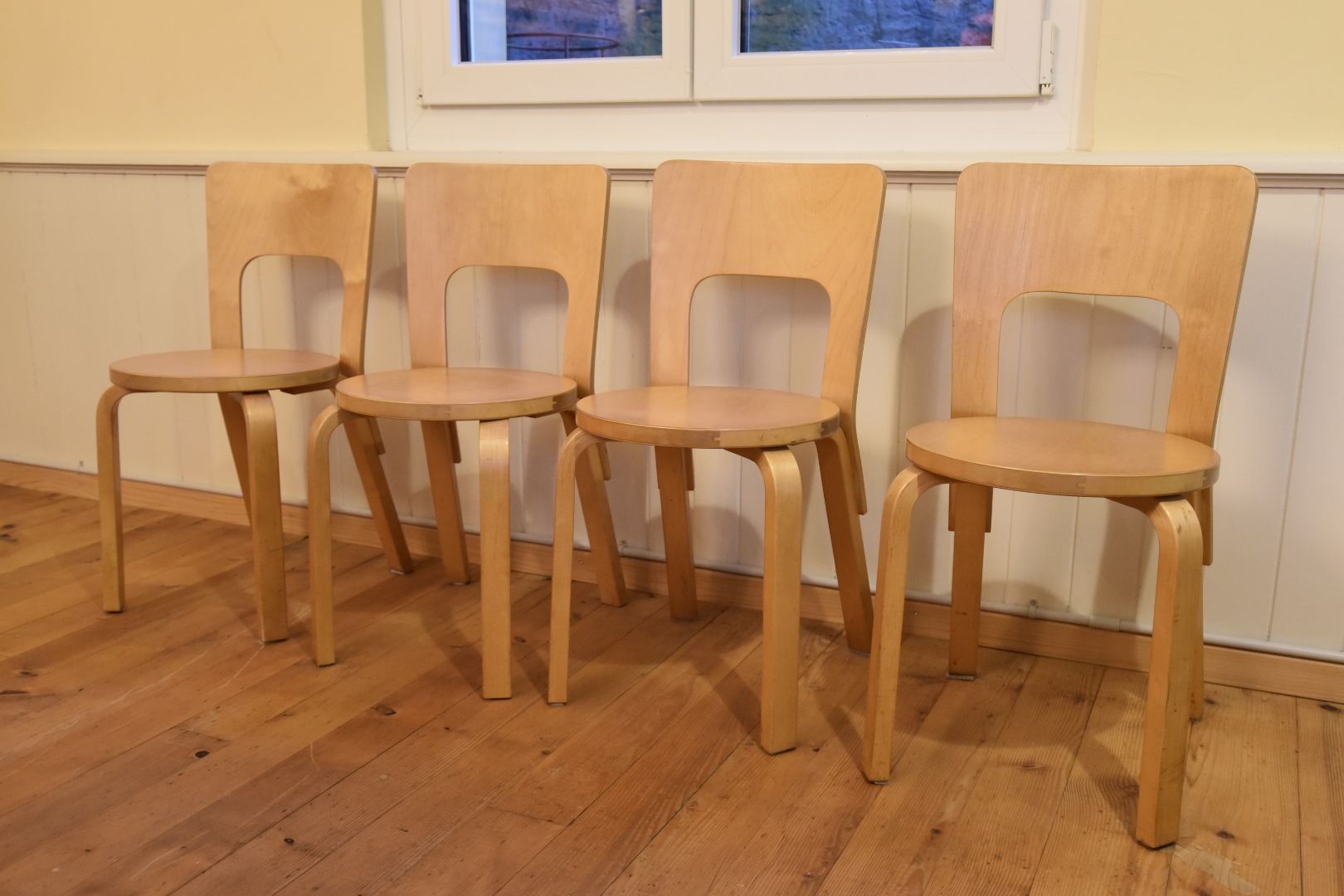 Modell 66 Stühle von Alvar Aalto für Artek (Gebraucht) in Lichtensteig ...