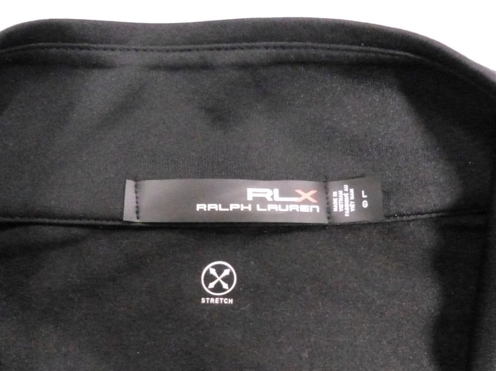 Ralph Lauren RLX Herren 1/4 Zip Top (US Open),Gr. L, schwarz (Gebraucht) in Winterthur für CHF ...