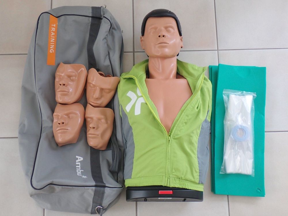 Reanimationspuppe AMBU MAN Basic (Gebraucht) in Jona für CHF 199 – nur ...
