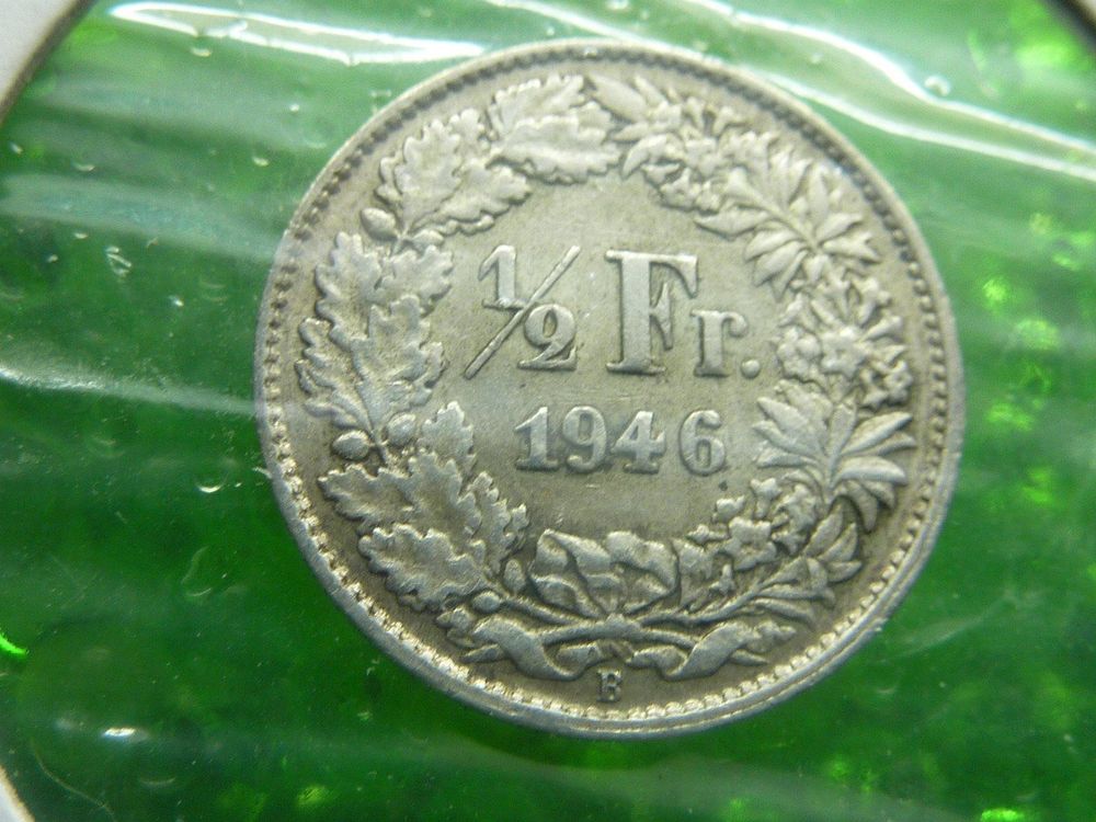 1/2 Franken 1946 Gleichstehend !!! (Gebraucht) in Seon für CHF 110 – mit Lieferung auf Ricardo ...