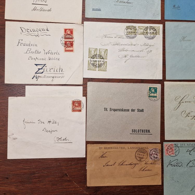 22 x Bedarfs-Post ab 1886 aufsteigend - schöne Auswahl!! (Gebraucht) in ...