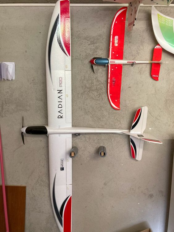 Radian RC Segelflugzeug mit Elektromotor (Gebraucht) in Turtmann für ...