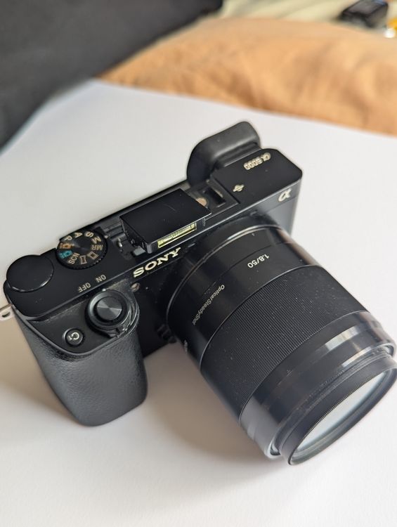 Sony Alpha 6000 Camera with 50mm Lens,18-55mm and Extras.📸 (Neu (gemäss ...