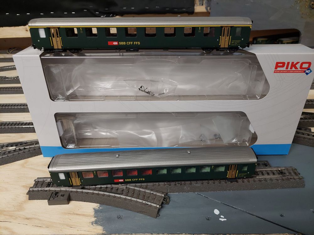 Piko 96790 ewI A et B 2 voitures cff H0 AC | Kaufen auf Ricardo