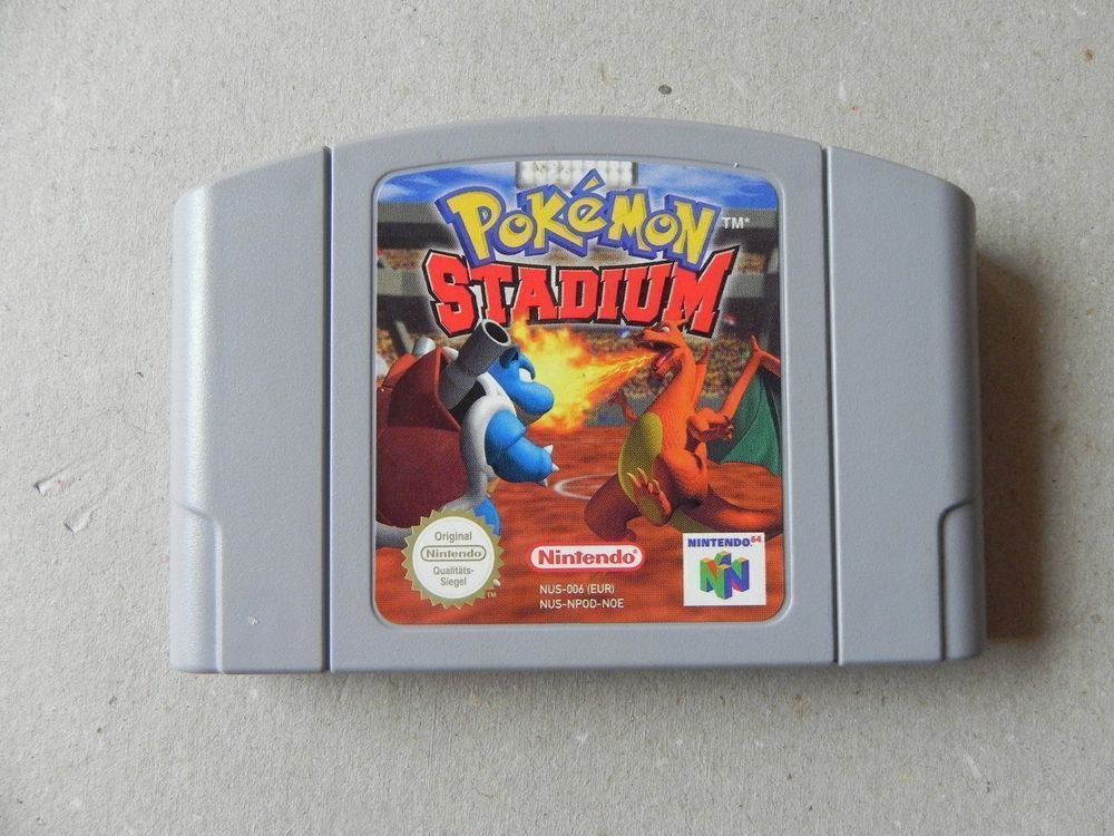 Orginal Nintendo 64 Game Modul Pokemon Stadium (Gebraucht) in Siebnen ...