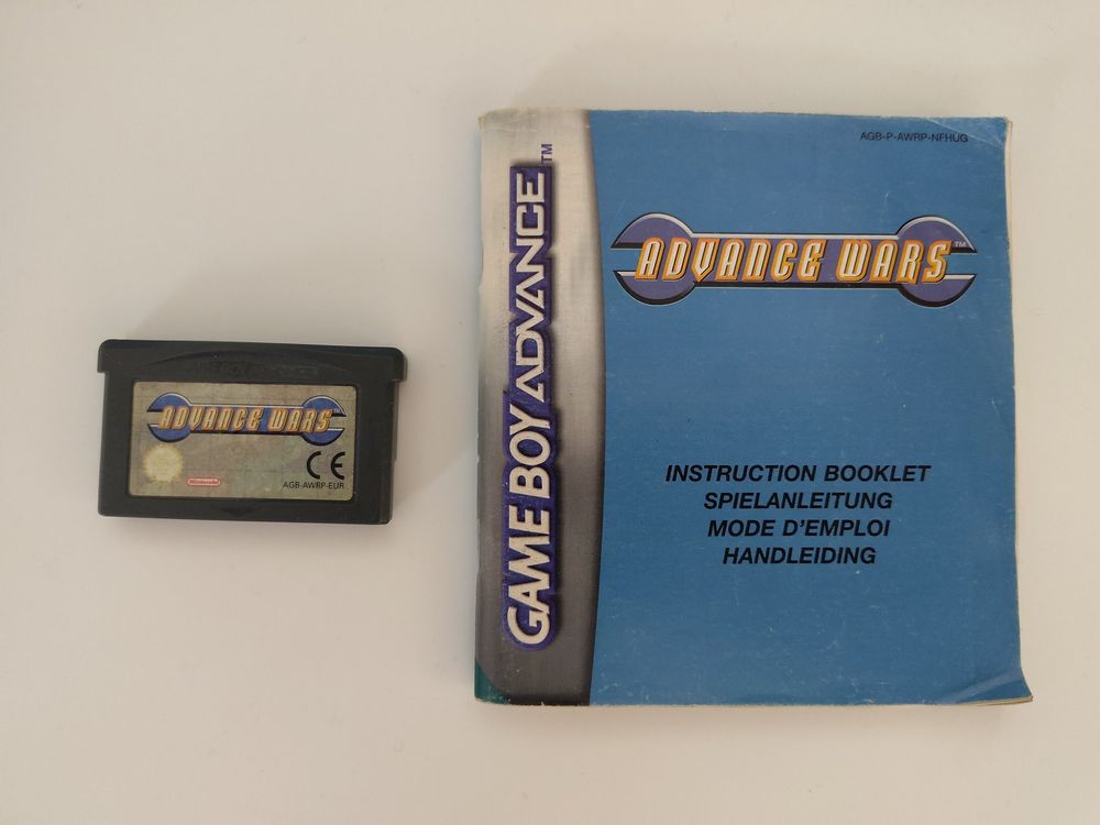 Advance Wars (Game Boy Advance / GBA) mit Anleitung (Gebraucht) in ...