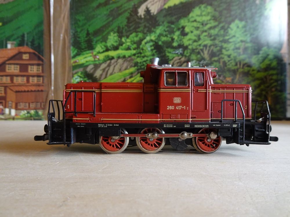 Märklin 3065 DB Dieselrangierlok H0 WS/int 14 | Acheter sur Ricardo