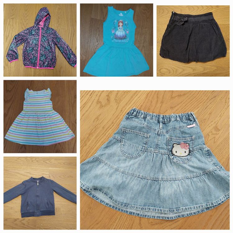 Set 122: Benetton Jacke, Kleid, Jeansrock Hello Kitty, H&M | Kaufen auf Ricardo