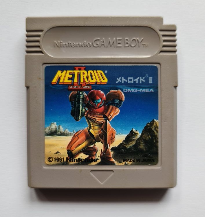 Metroid II / Metroid 2: Return Of Samus ☠️ Game Boy GB JPN | Acheter ...