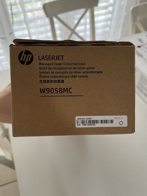 HP Laserjet W9058MC Resttonerbehälter (Neu und originalverpackt) in ...