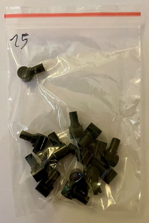 Lego 15 x Pin with Friction Ridges and Pin Hole - 15100 (Gebraucht) in ...