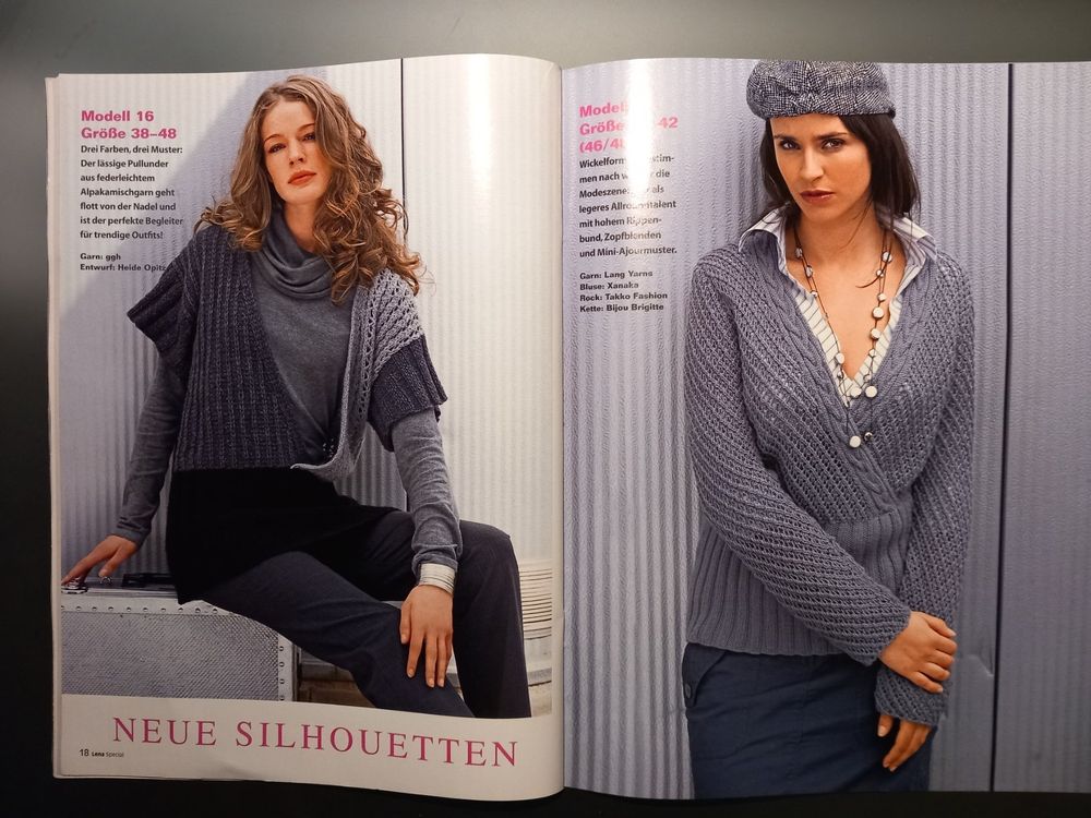 Modische Maschen - Trendige Pullis und Jacken - Lena special | Kaufen auf Ricardo