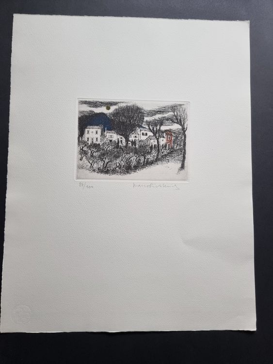 MARCO RICHTERICH RADIERUNG SIGNIERT NUMMERIERT | Kaufen auf Ricardo