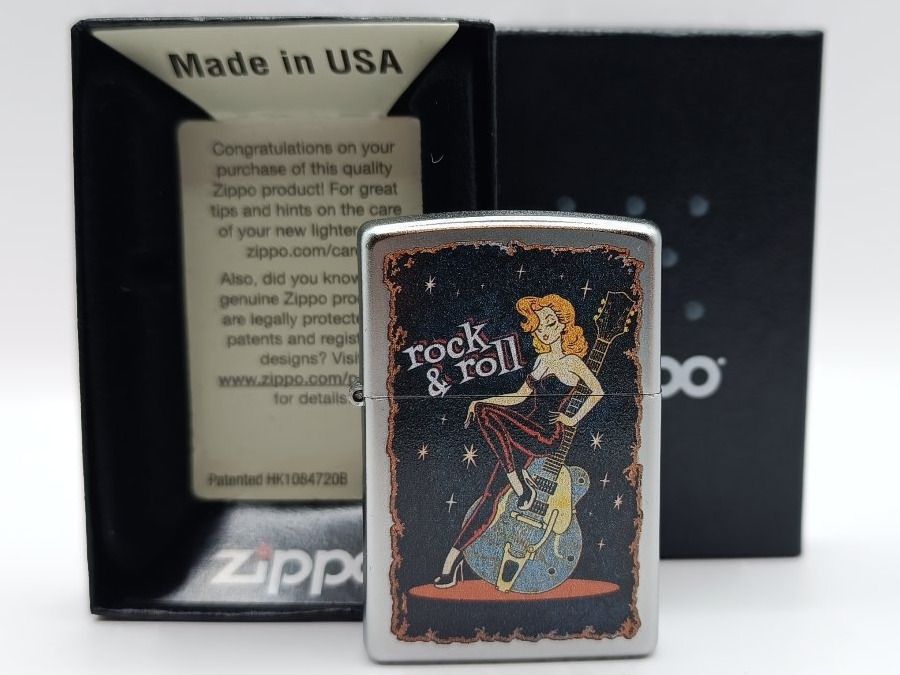 ZIPPO Cool Chick Rock & Roll Neu in Box (Neu und originalverpackt) in ...