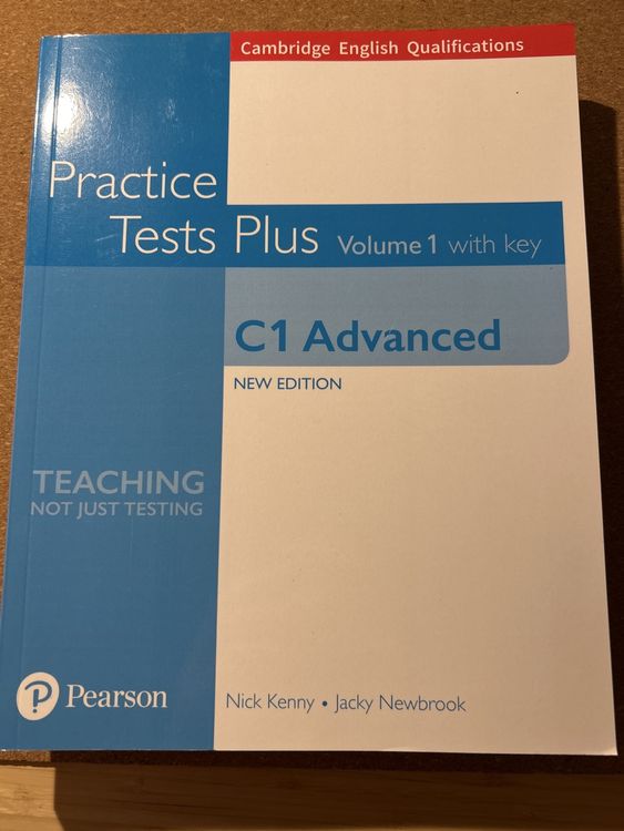 Practice Tests Plus C1 Advanced (Gebraucht) in Niederuzwil für CHF 5 ...