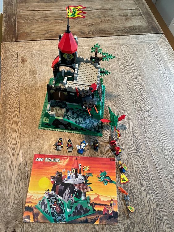 1.- Lego Castle Dragon Knights 6082: Fire Breathing Fortress | Kaufen ...