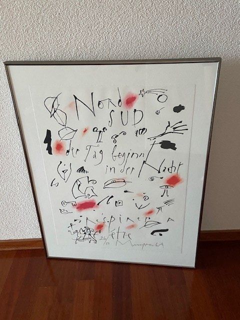 Mumprecht Rudolf 1918-2019, grosse Lithografie, sign.+numm. (Gebraucht) in Herrliberg für CHF ...