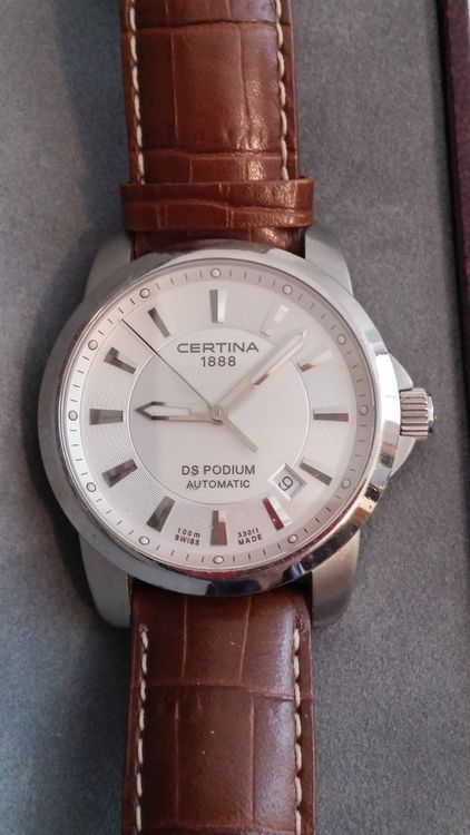 Certina DS Podium Automatik Herrenuhr mit Original Box (Gebraucht) in Zürich für CHF 329 – mit ...