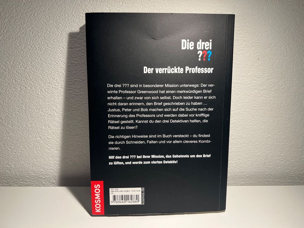 📖 Die drei ??? Fragezeichen Der verrückte Professor 👨‍🔬 | Kaufen auf ...