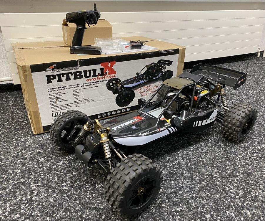 PITBULL X EVOLUTION 2WD DESERT BUGGY 27CCM CY, 1:5 RTR (Neu und ...