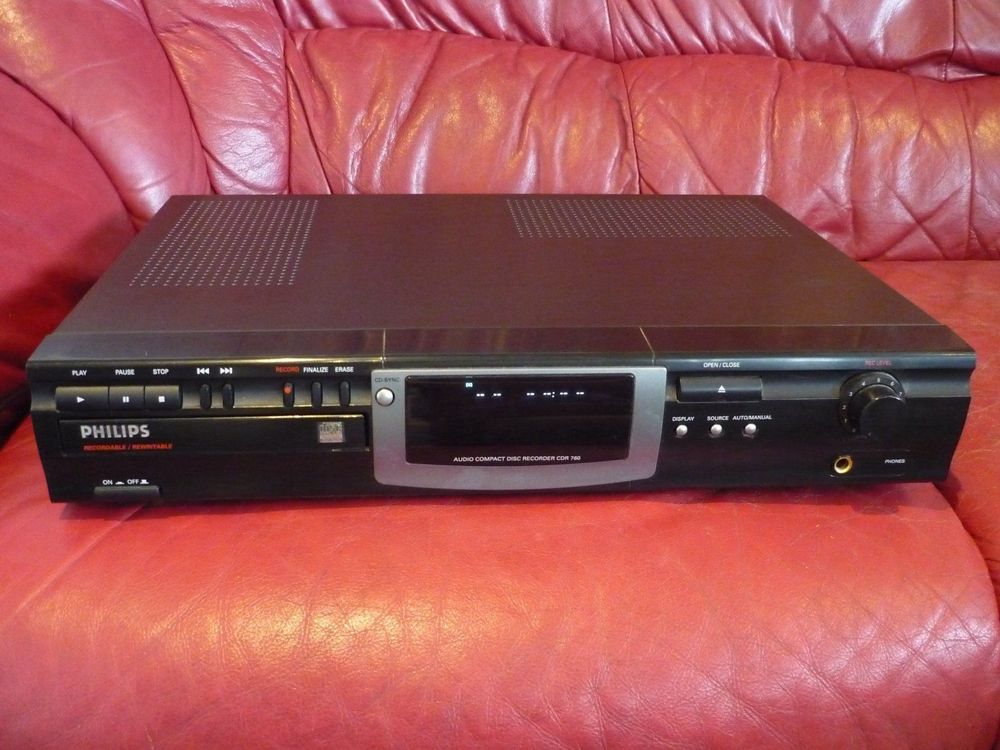 CD Player & Recorder - Philips CDR 760 compact disc | Kaufen auf Ricardo
