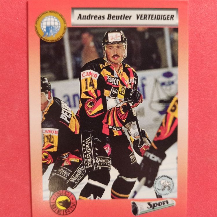 Andreas Beutler - SCB - 1993/94 (Gebraucht) in Dübendorf für CHF 3.9 – mit Lieferung auf Ricardo ...