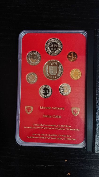 1984 münzsatz PP (Neu und originalverpackt) in Pratteln für CHF 30 – mit Lieferung auf Ricardo ...