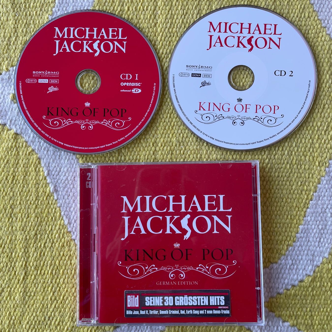 MICHAEL JACKSON-2CD KING OF POP/BEST OF (Gebraucht) in Rorschacherberg ...