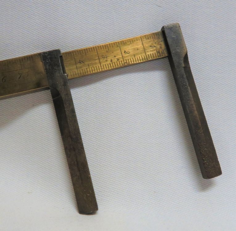 Schieblehre Messen antik Technik Messtechnik Messwerkzeug (Gebraucht ...