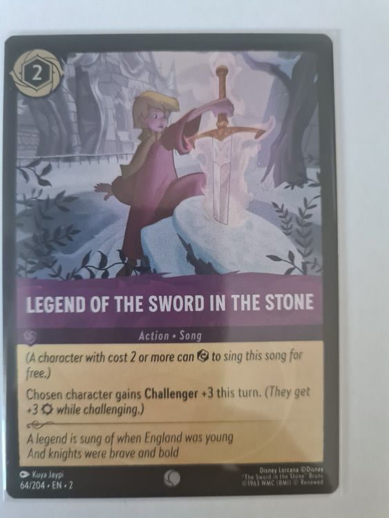 Lorcana, Legend of the Sword in the Stone, 064/204-EN-2 FOIL (Neu (gemäss Beschreibung)) in ...