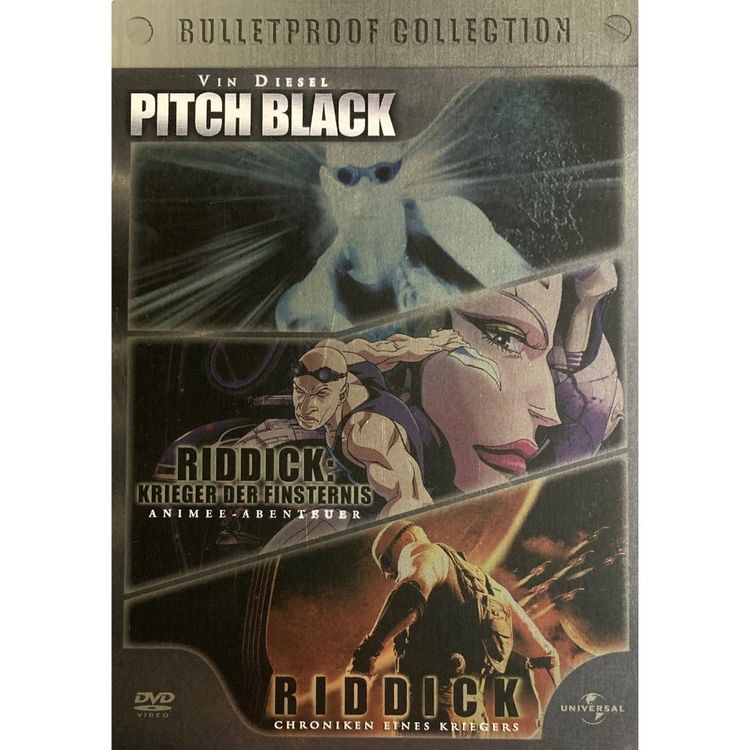 Pitch Black/Riddick Animated - Bulletproof Collection Steelb (Gebraucht ...