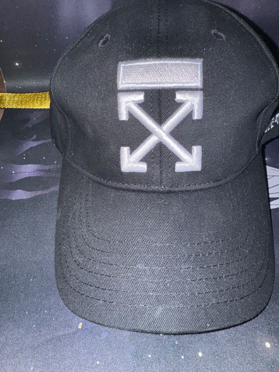 Off-white cap black / White/ camounflag special edition (Neu und ...