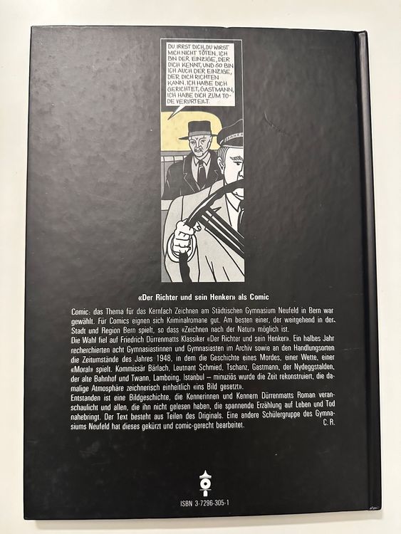 Der Richter und sein Henker - Friedrich Dürrenmatt HARDCOVER | Kaufen ...