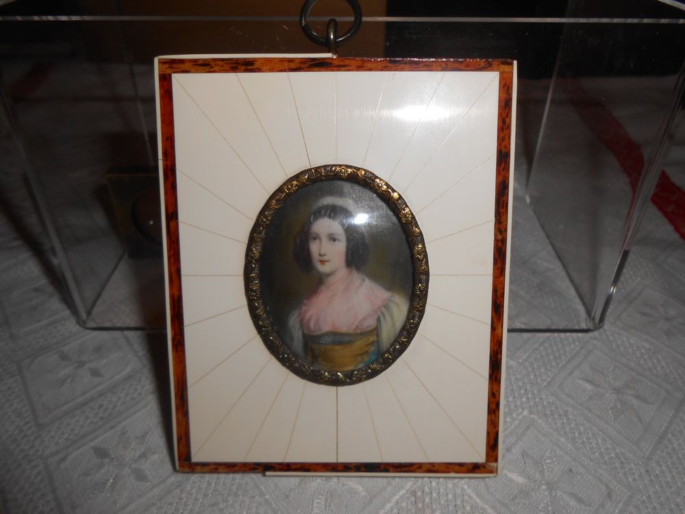 Miniatur Malerei-Helene Sedelmayr-Portrait | Kaufen auf Ricardo