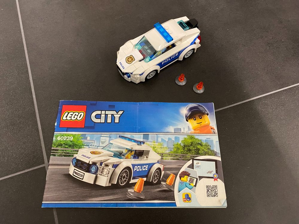 Lego City 60239 Streifenwagen (Gebraucht) in Gommiswald für CHF 6 – mit ...
