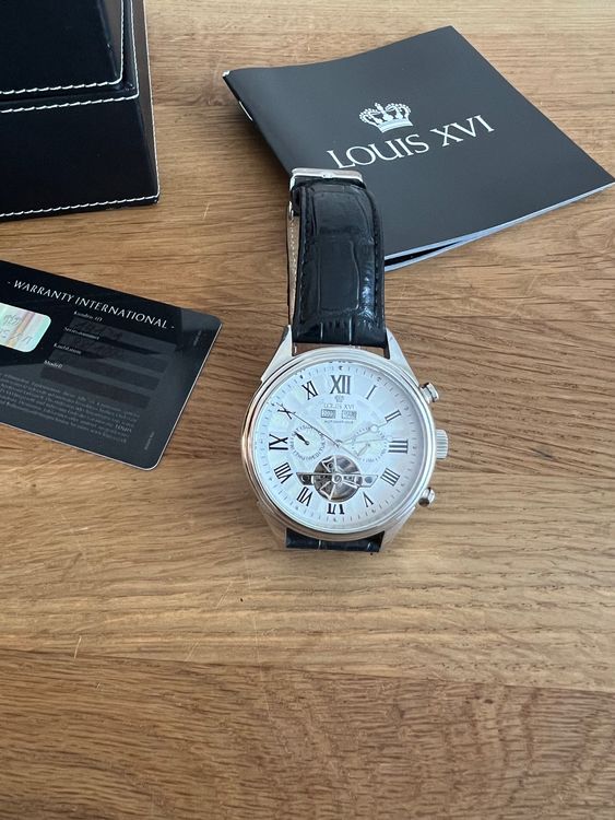 LOUIS XVI AUTOMATIK HERRENUHR EDITION LIMITEE N°12 / 1000 (Gebraucht ...