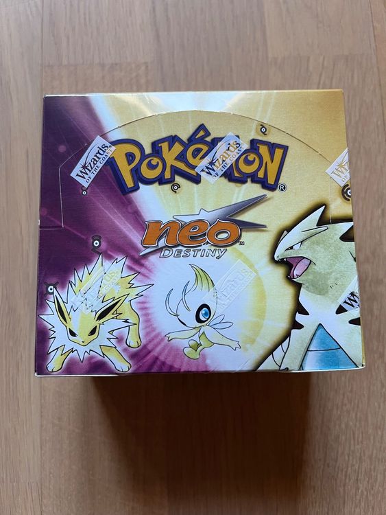 POKEMON NEO DESTINY BOOSTER BOX UNLIMITED RARE TCG CARD GAME (Neu und ...