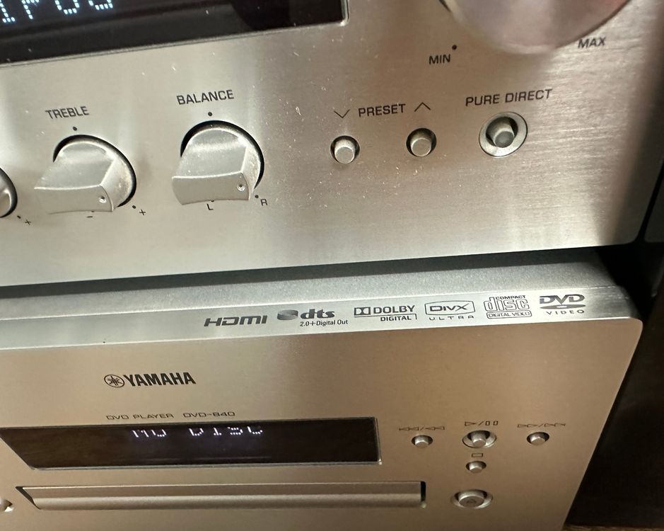 Yamaha Stereoanlage Mit Ipod Dockingstation And Dvd Player Gebraucht In