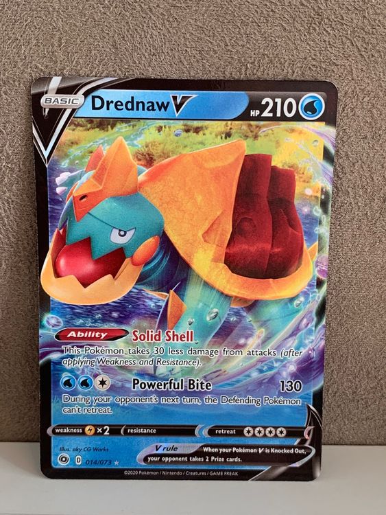 Drednaw V ENG Champion's Path Pokemon 014/073 | Kaufen auf Ricardo