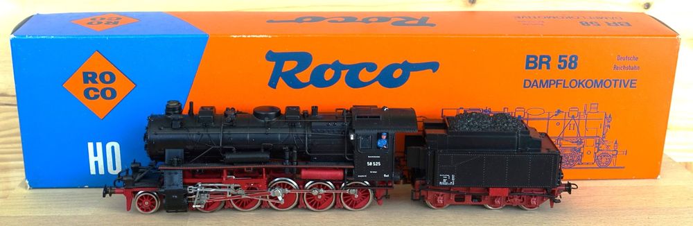 DB BR 58 525, Roco Art. 4112A, Gleichstrom analog. | Kaufen auf Ricardo