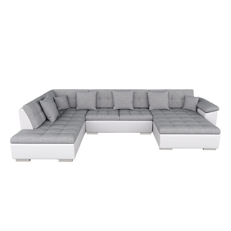 Ecksofa Wei Grau