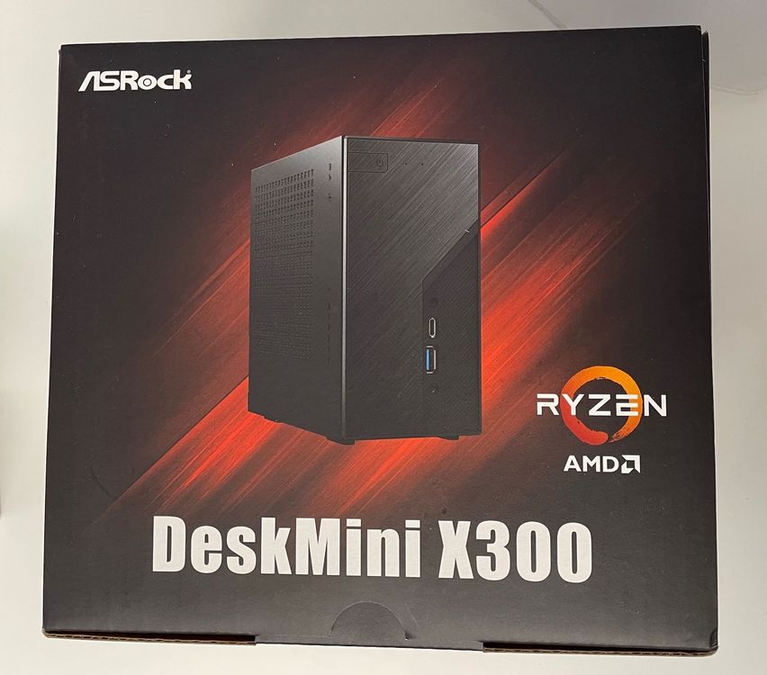Barebone Asrock DeskMini X300 (NEU) (Neu und originalverpackt) in ...